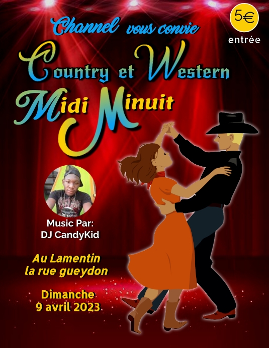 Country & Western Flyer Template | PosterMyWall