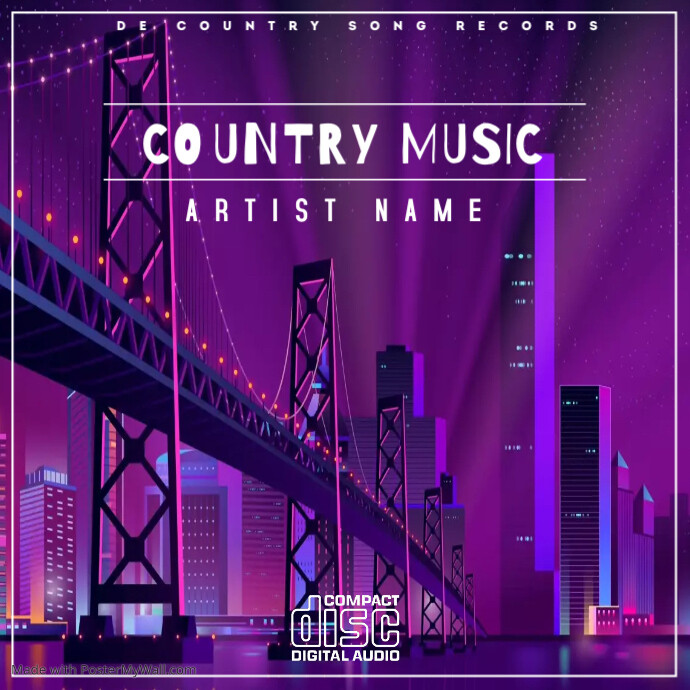 Copy of Country album cover | PosterMyWall