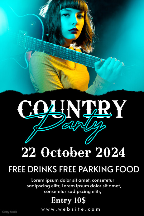 country club party Template | PosterMyWall