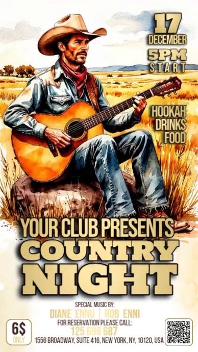 Country Template | PosterMyWall