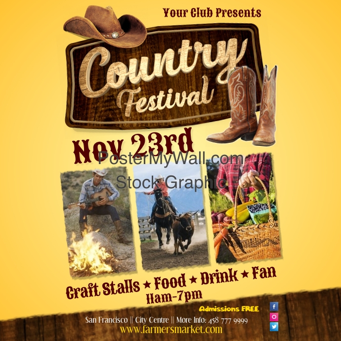Copy of Country Festival Poster | PosterMyWall