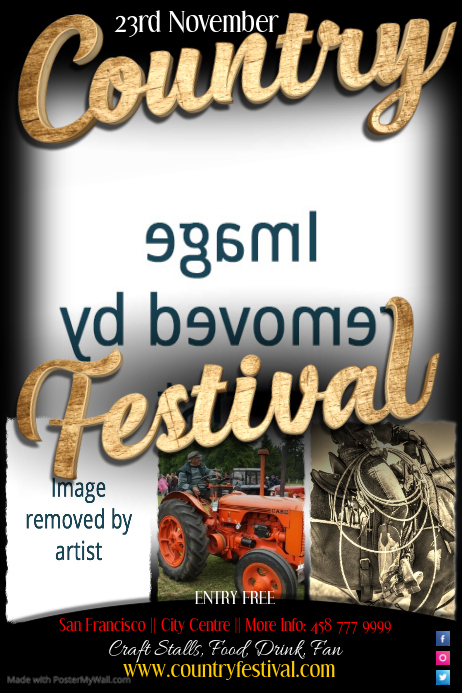 Country Festival Poster Template | PosterMyWall