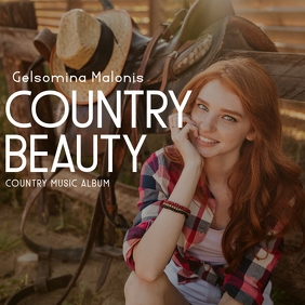 country music album design template | PosterMyWall