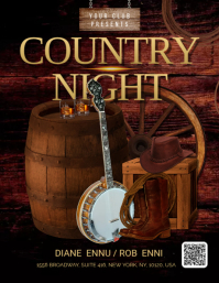 Country Night Flyer Template | PosterMyWall