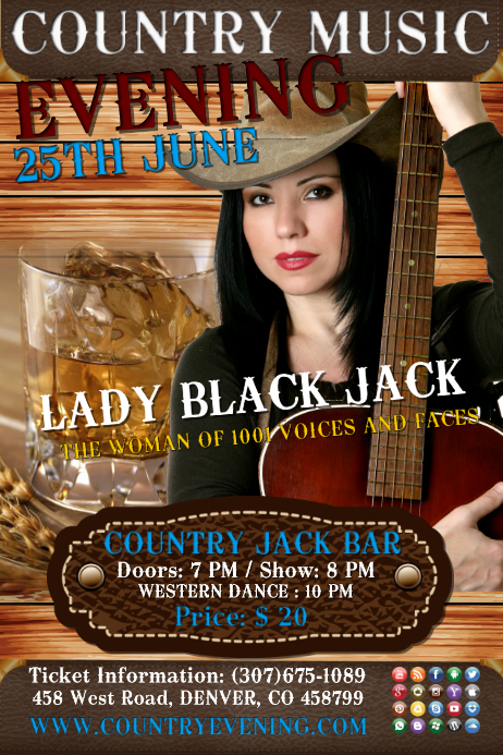 country25 Template | PosterMyWall