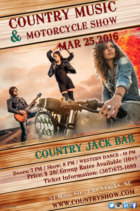 country4 Template | PosterMyWall