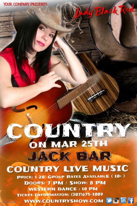 country6 Template | PosterMyWall