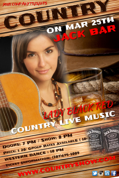 country6 Template | PosterMyWall