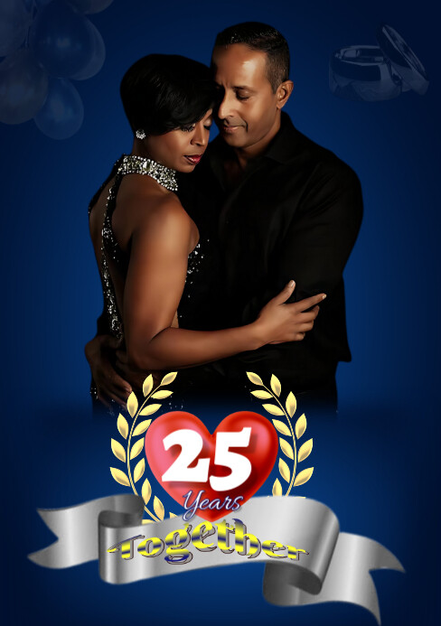Couple's Anniversary Template | PosterMyWall