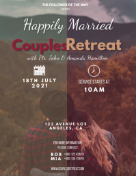 Couples Retreat Flyer Template | PosterMyWall