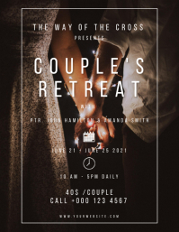 Couples Retreat Flyer Template | PosterMyWall