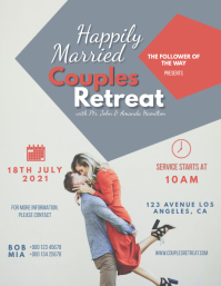 Couples Retreat Flyer Template | PosterMyWall