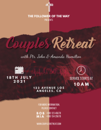 Couples Retreat Flyer Template | PosterMyWall