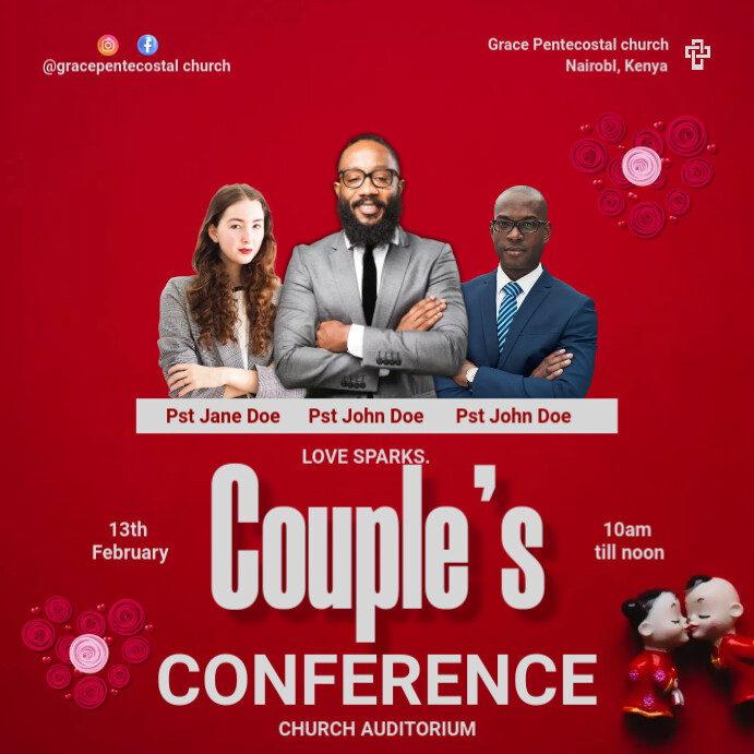 couple's sunday Template | PosterMyWall