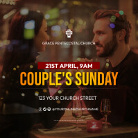 couple's sunday Template | PosterMyWall