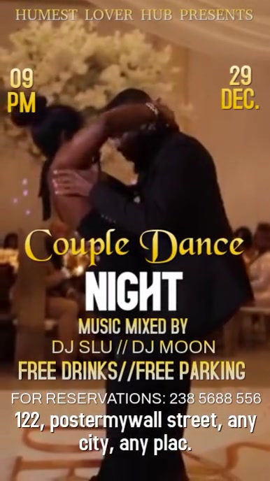 Couple Dance Design Template | PosterMyWall