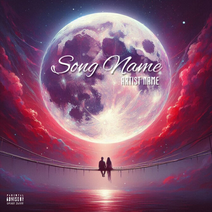 Couple love album cover art work template | PosterMyWall