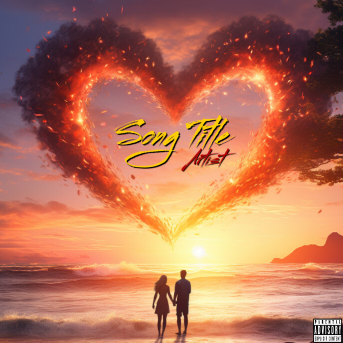 Couple Love Album Cover Template | PosterMyWall