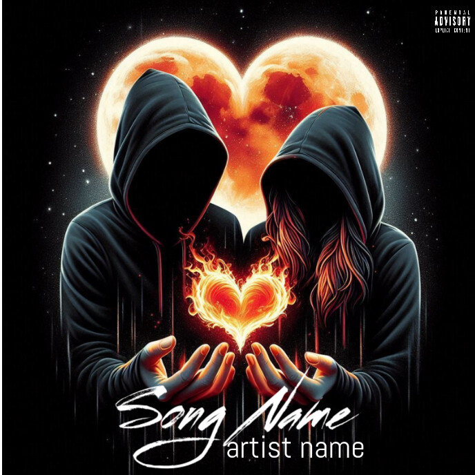 Couple love album cover Template | PosterMyWall