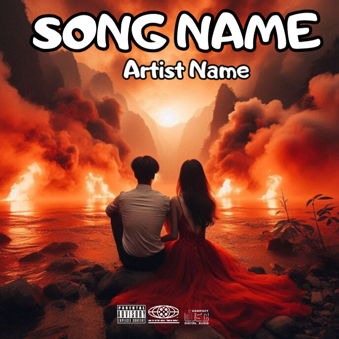 Couple love mixtape album cover Template | PosterMyWall