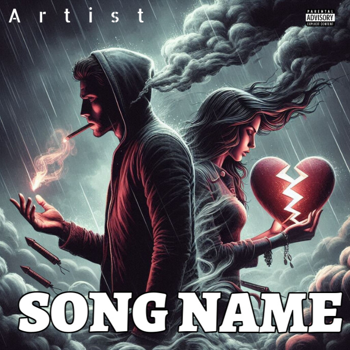Couple Love mixtape Album Cover Template | PosterMyWall