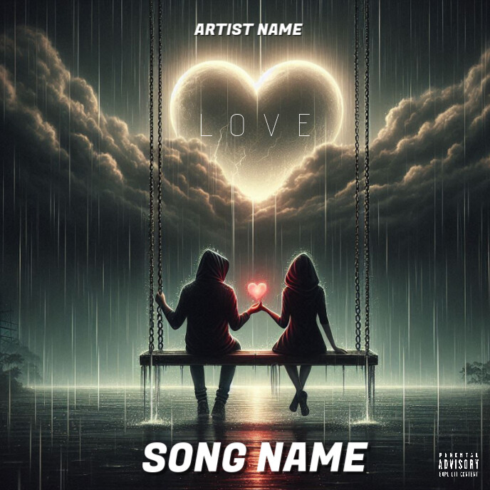 Couple love mixtape CD cover Template | PosterMyWall