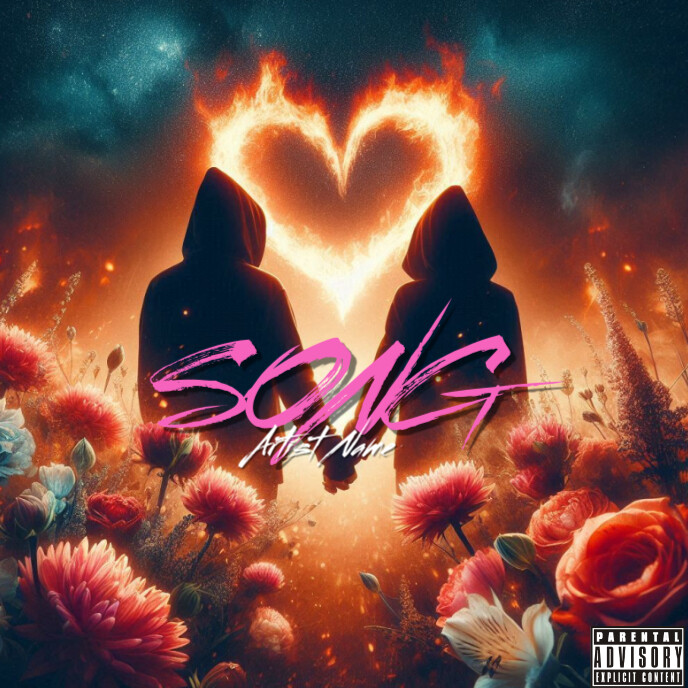 Copy of Couple love Mixtape cover album cover | PosterMyWall