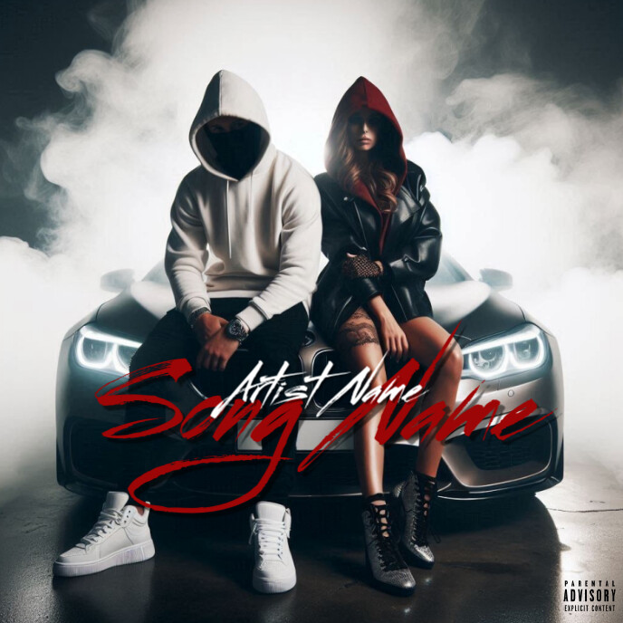 Couple love mixtape cover car album cover Template | PosterMyWall