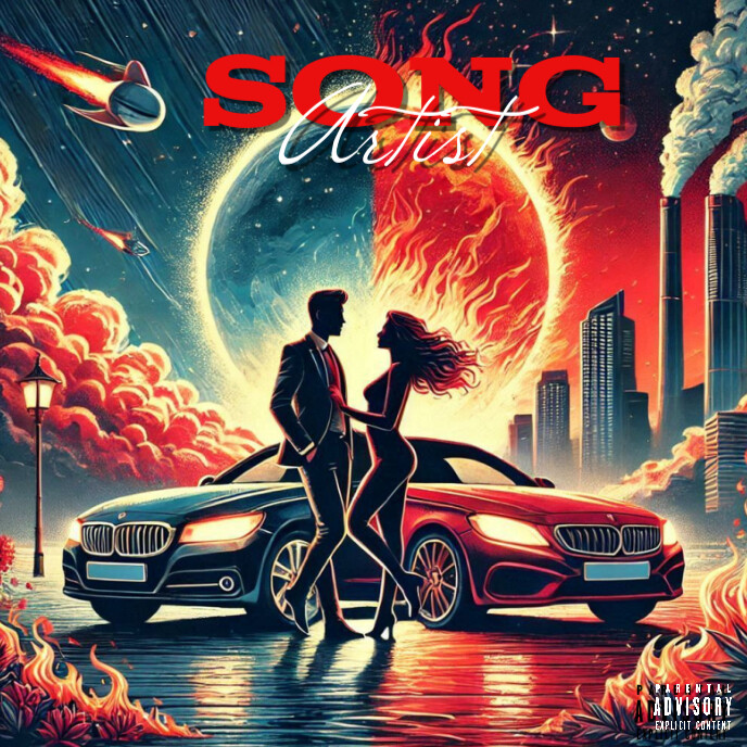 Couple love mixtape cover Template | PosterMyWall