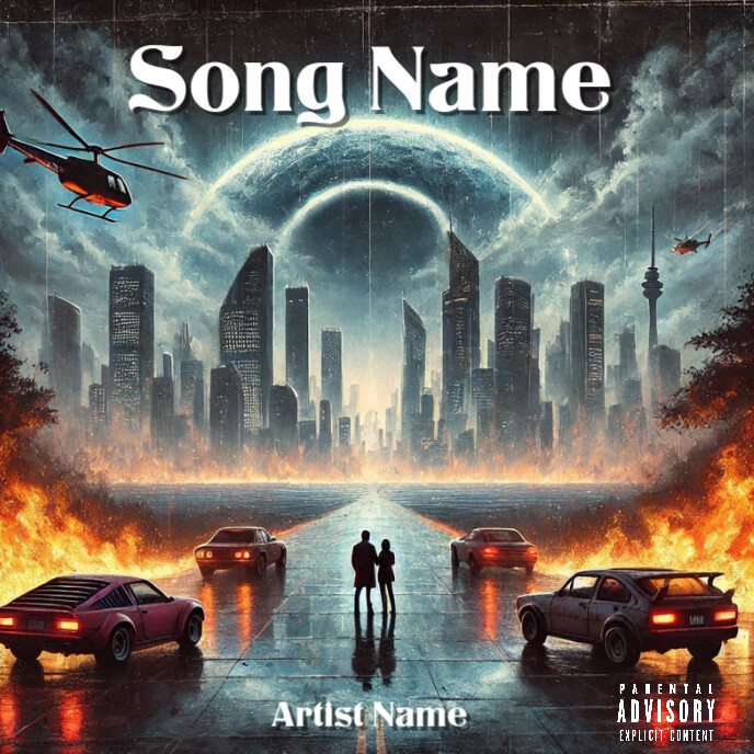 Couple love mixtape cover Template | PosterMyWall