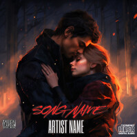 Couple Love Song Album Cover Album Cover Template | PosterMyWall