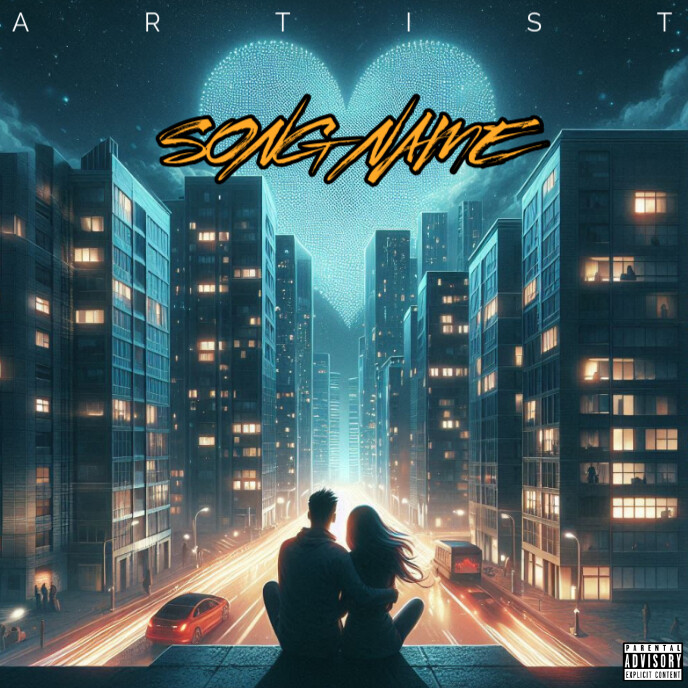 Plantilla de Couple Love Song Mixtape Album Cover | PosterMyWall