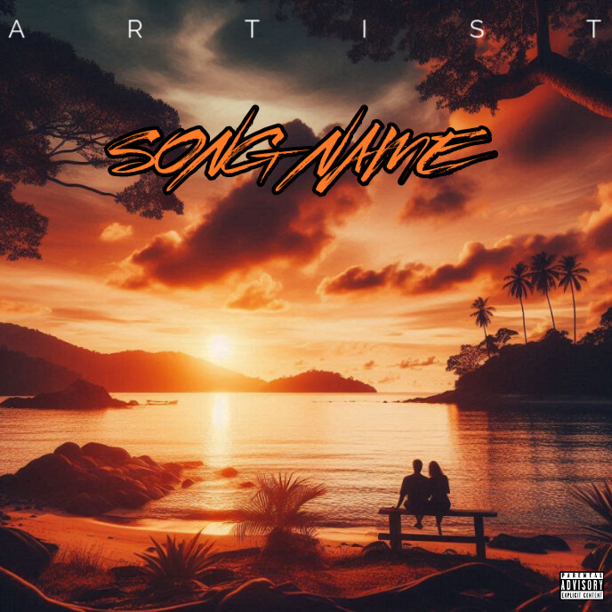Couple Love Song Mixtape Album Cover Template | PosterMyWall