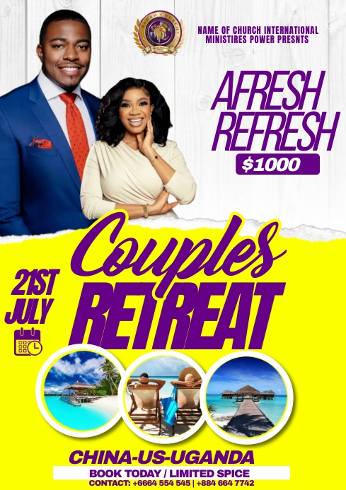 couple retreat Template | PosterMyWall
