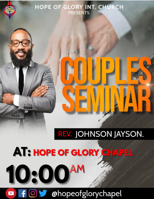 Plantilla de Seminario de | PosterMyWall