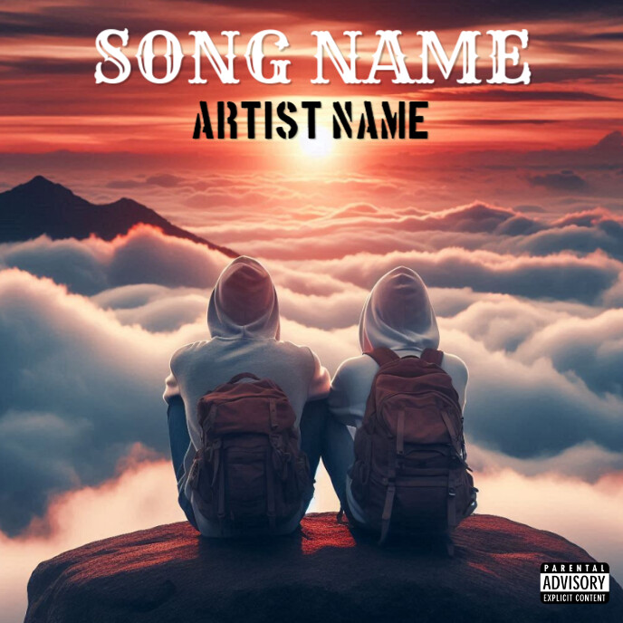 Couple Song Mixtape Album Cover Art Album Cover Template | PosterMyWall