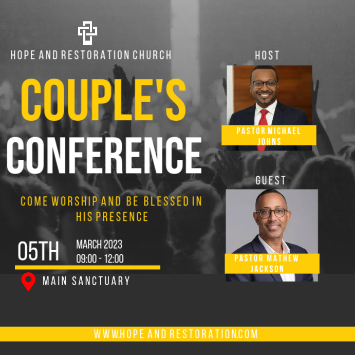 Couples conference Template | PosterMyWall