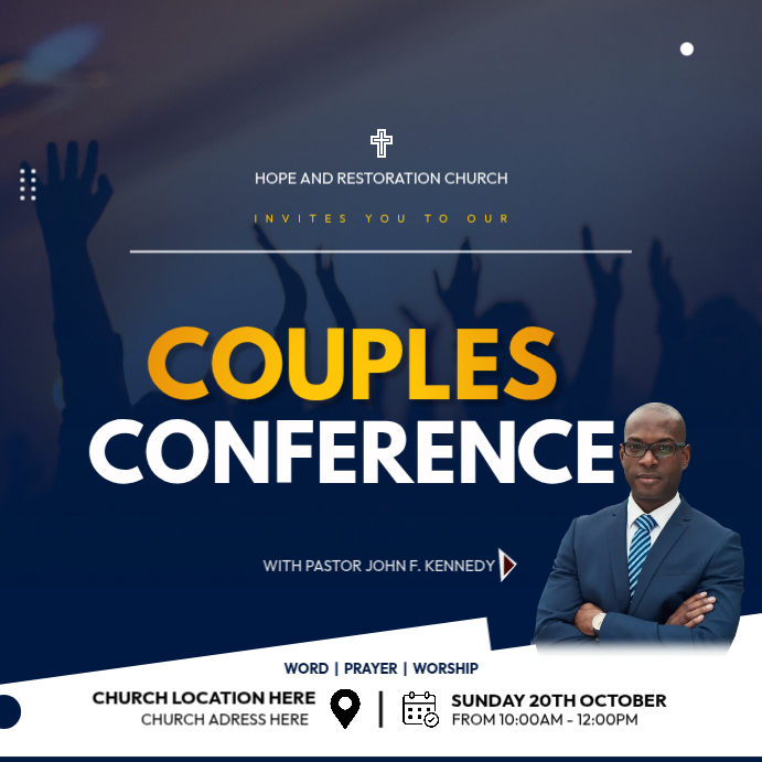 couples conference Template | PosterMyWall