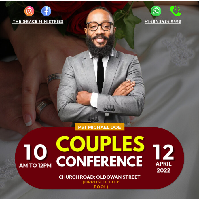Copy of Couples conference | PosterMyWall