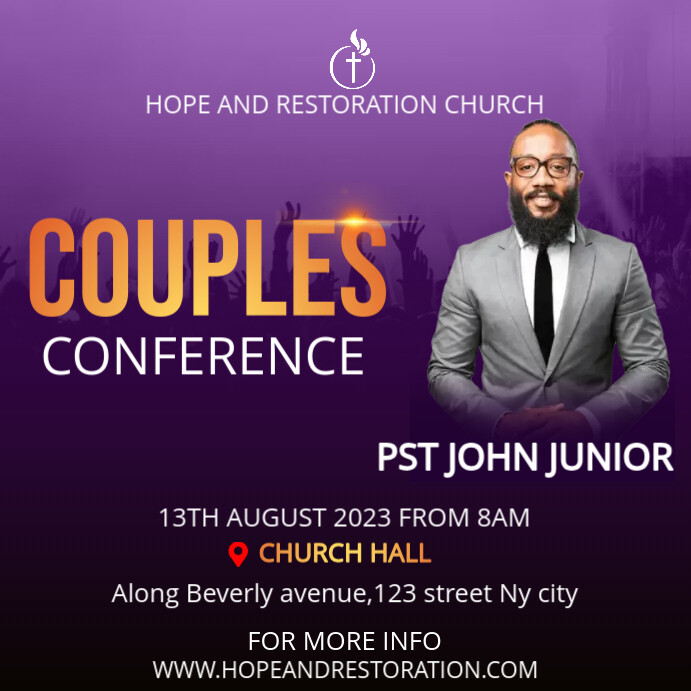 Couples conference Template | PosterMyWall