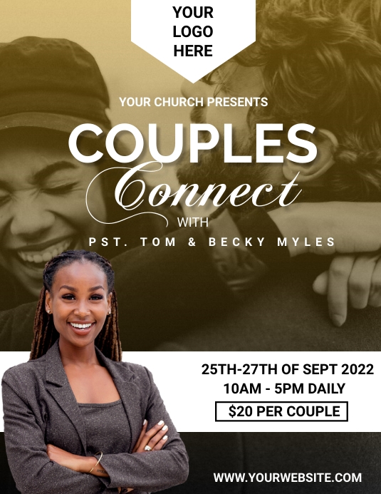 couples conference flyers Template | PosterMyWall