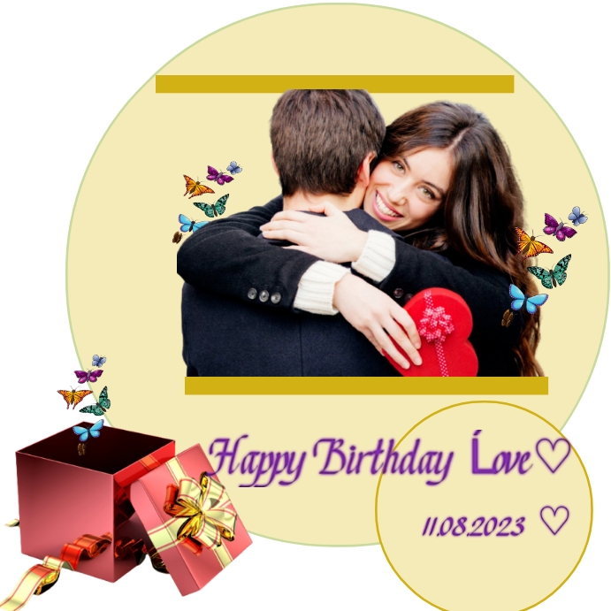 Couples Happy Birthday Template | PosterMyWall