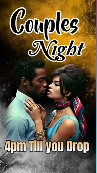 COUPLES NIGHT Template | PosterMyWall