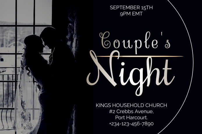 Couples Night Template | PosterMyWall