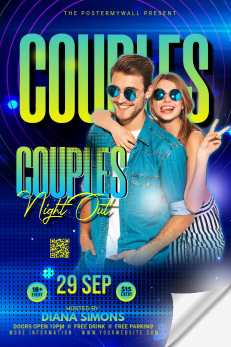 Copy of COUPLES NIGHT OUT (2) | PosterMyWall
