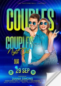 COUPLES NIGHT OUT (5) Template | PosterMyWall