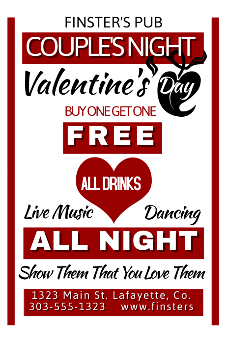 Couple's Night Template | PosterMyWall