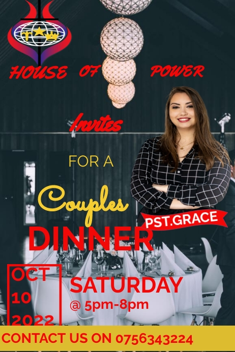 COUPLES PARTY Template | PosterMyWall