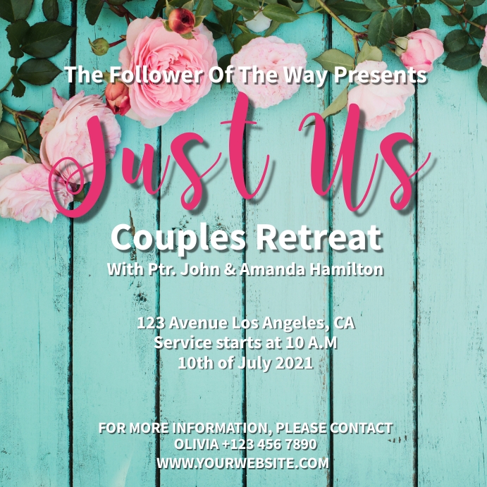 Couples Retreat Template | PosterMyWall