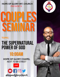 Couples seminar Template | PosterMyWall